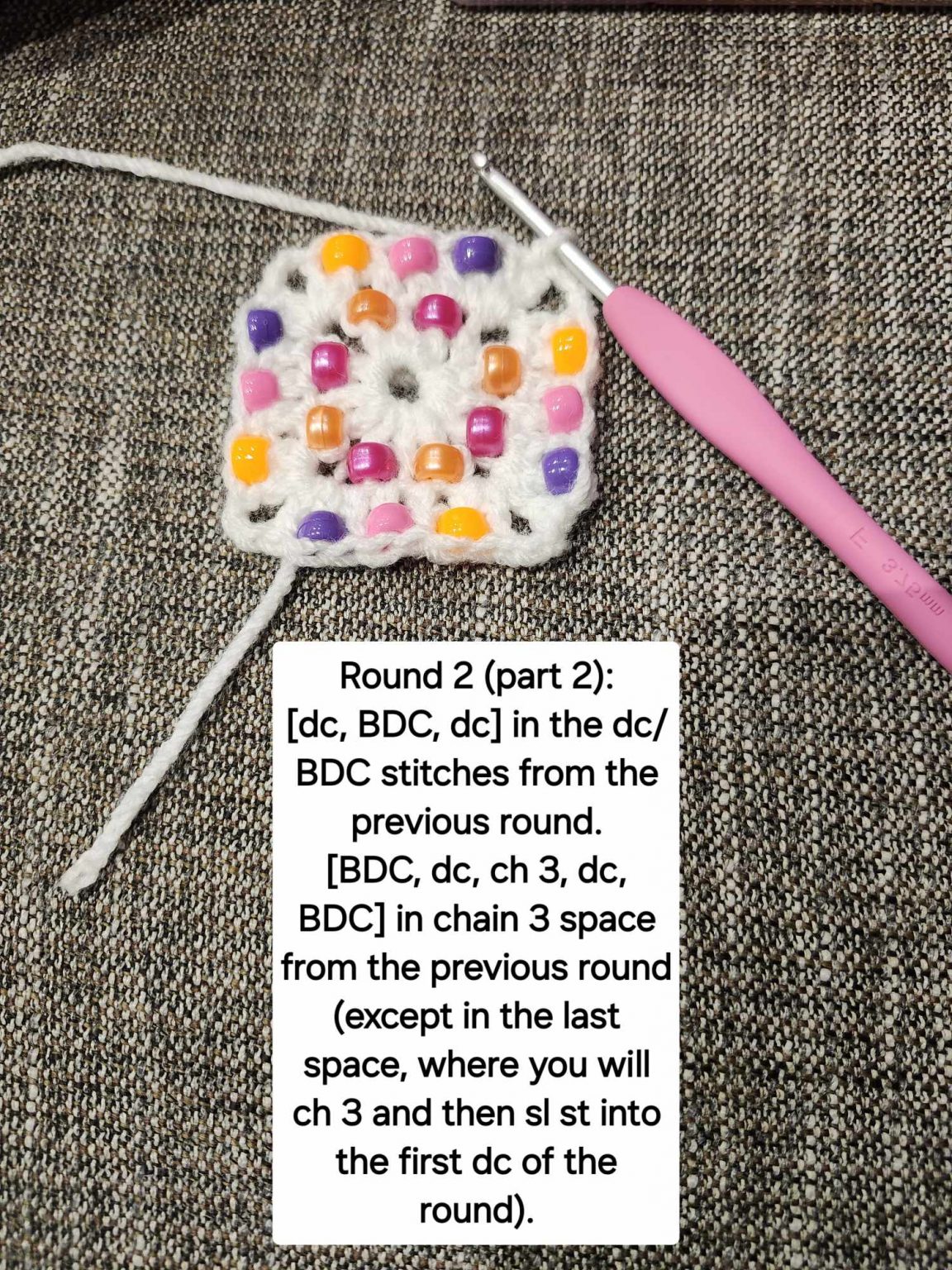 How I'm Making My Bead Blanket - Owls R Pals