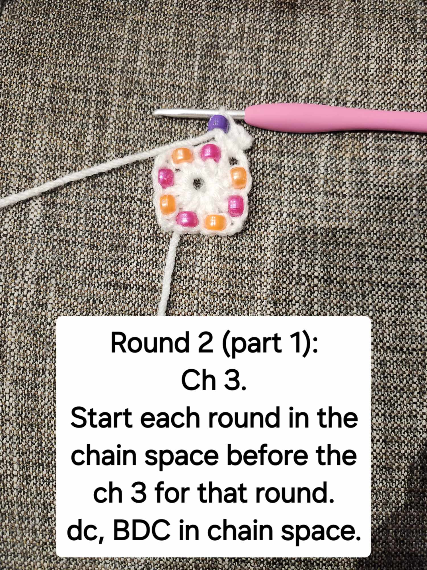 How I'm Making My Bead Blanket - Owls R Pals